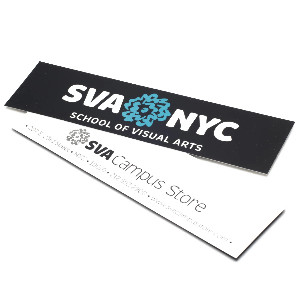 SVA Logo Bumper Sticker - Black – SVA Campus Store
